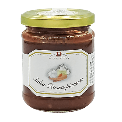 Salsa Rossa Piccante - Gr. 180 — Brezzo | Dolcar S.A.S.